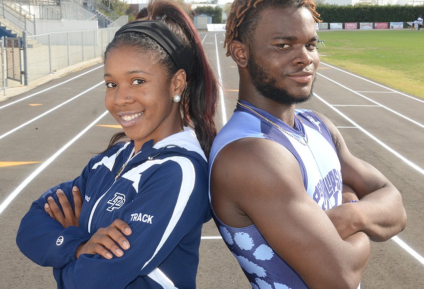 Fast friends: Alvin Bryant Jr. and Alahni Wood lead Dr. Phillips boys ...