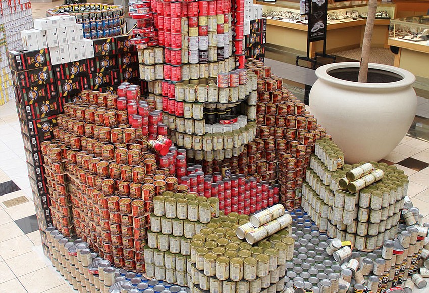 Canstruction canned art competition