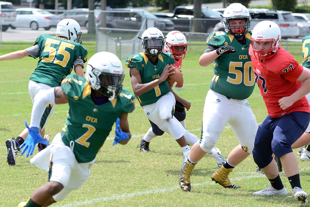 PHOTOS: CFCA sprints to victory in spring football game | Observer ...