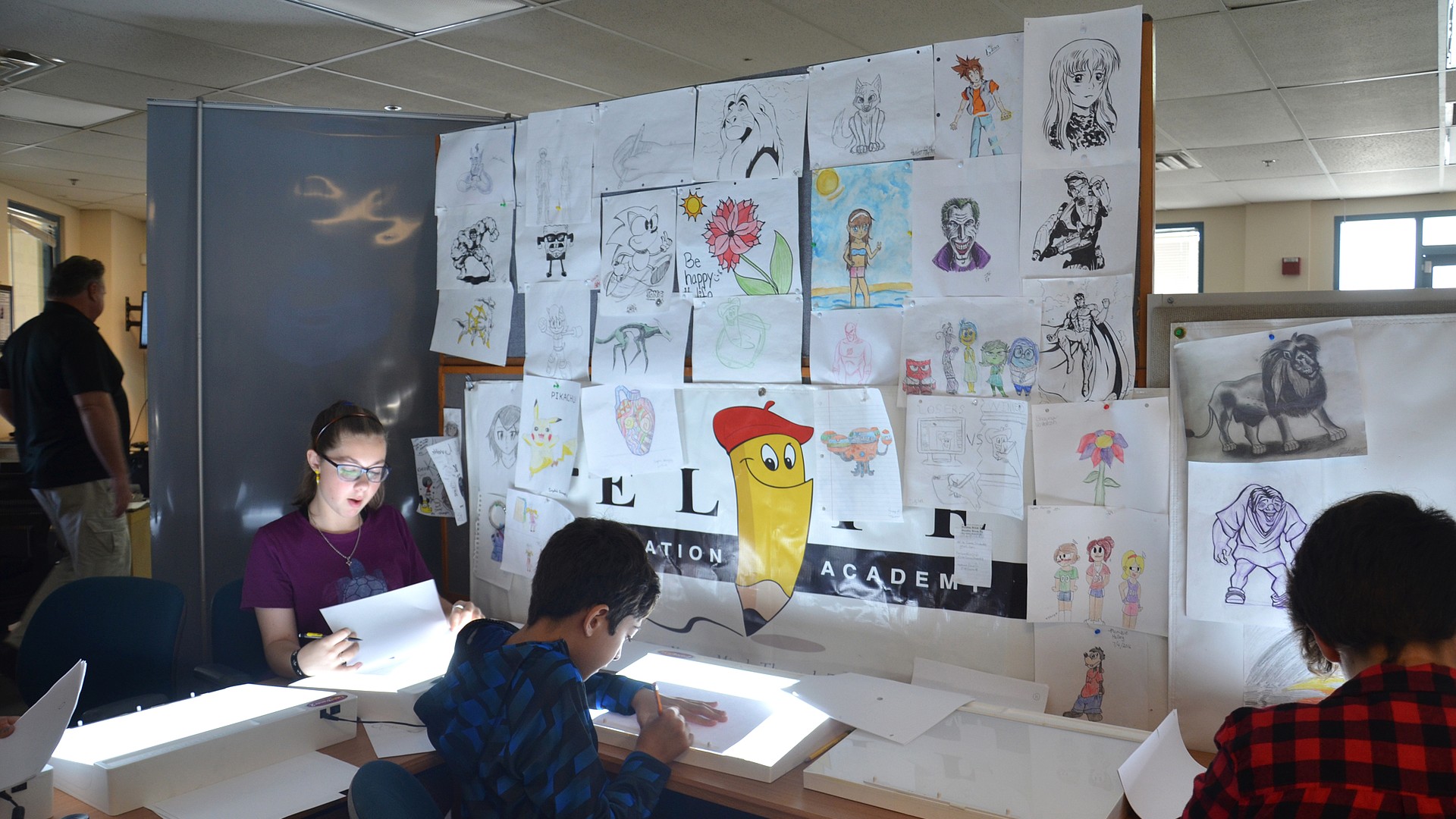 PHOTOS: Students spend the summer learning animation at Elite Animation ...