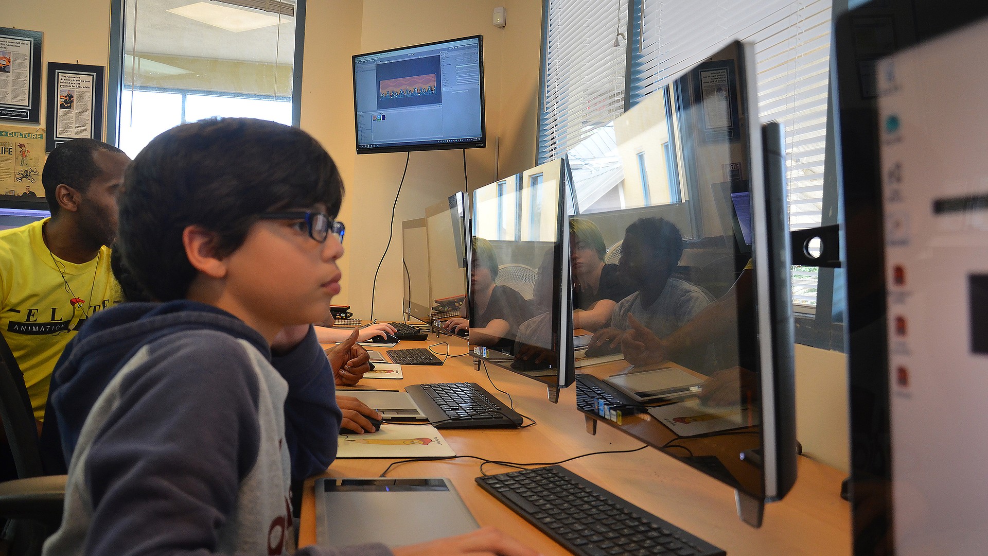 PHOTOS: Students spend the summer learning animation at Elite Animation ...