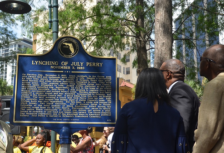 Historical marker memorializes victim of 1920 Ocoee Massacre | West ...