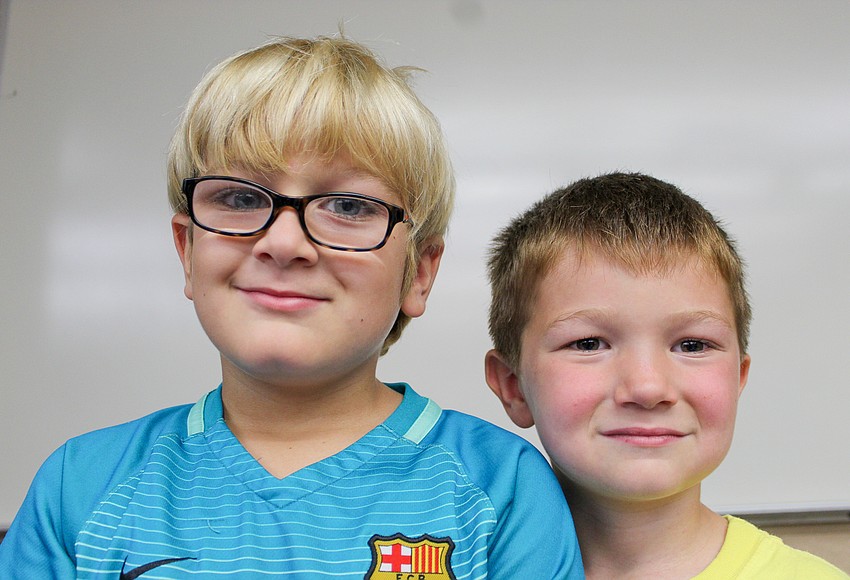 West Orange Times & Observer | Photo - Dylan Garcia, 7, and Aiden ...