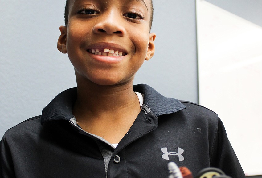 West Orange Times & Observer | Photo - Ricky Robinson, 7, built a super ...