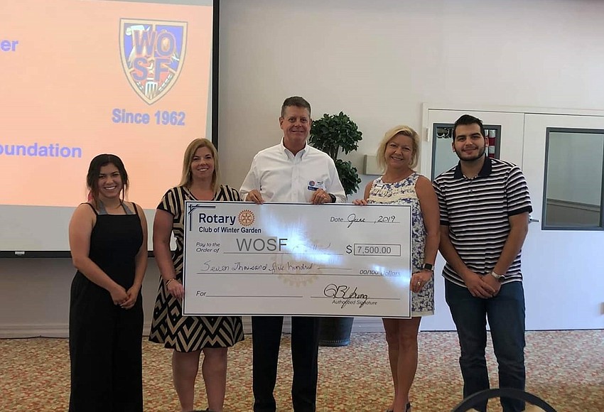 Rotary donations top $45,000 this year, almost all of which funnels ...