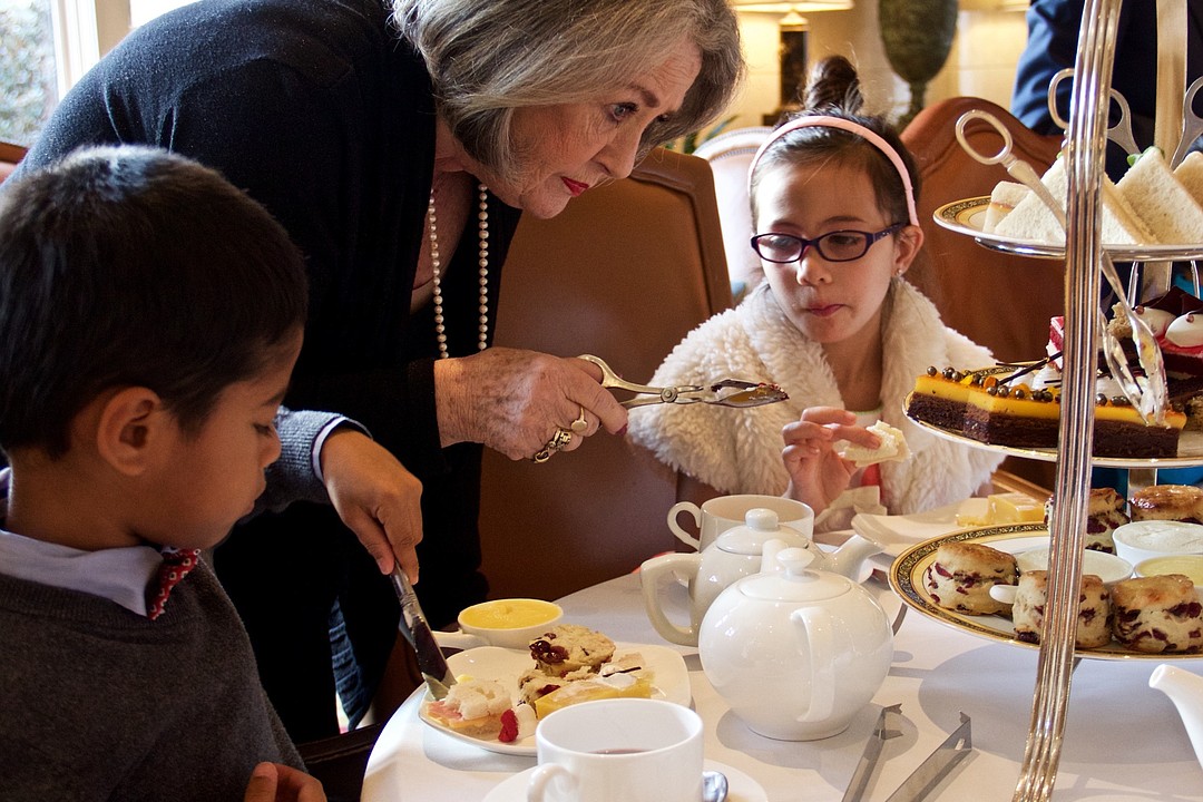 Manner and Etiquette student enjoy high tea at the Ritz-Carlton | West ...