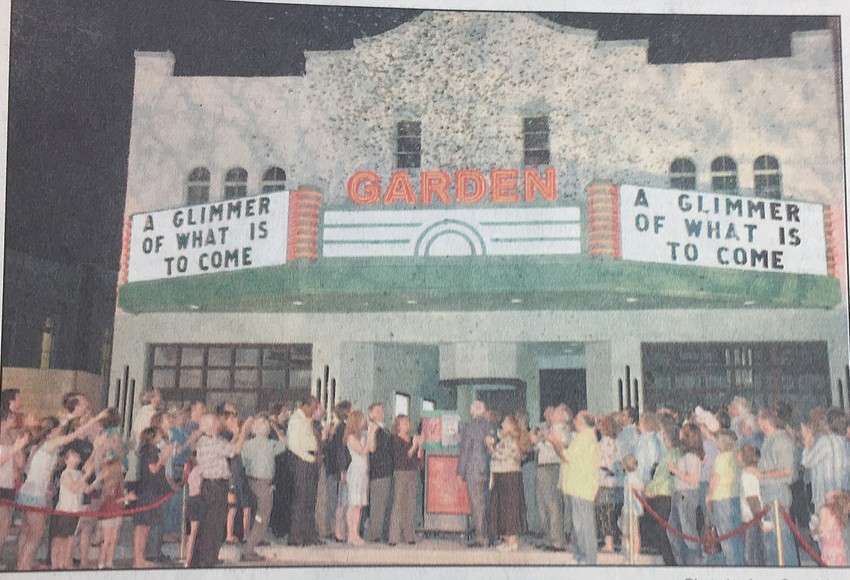 TBT: Lighting up the Garden Theatre | West Orange Times & Observer