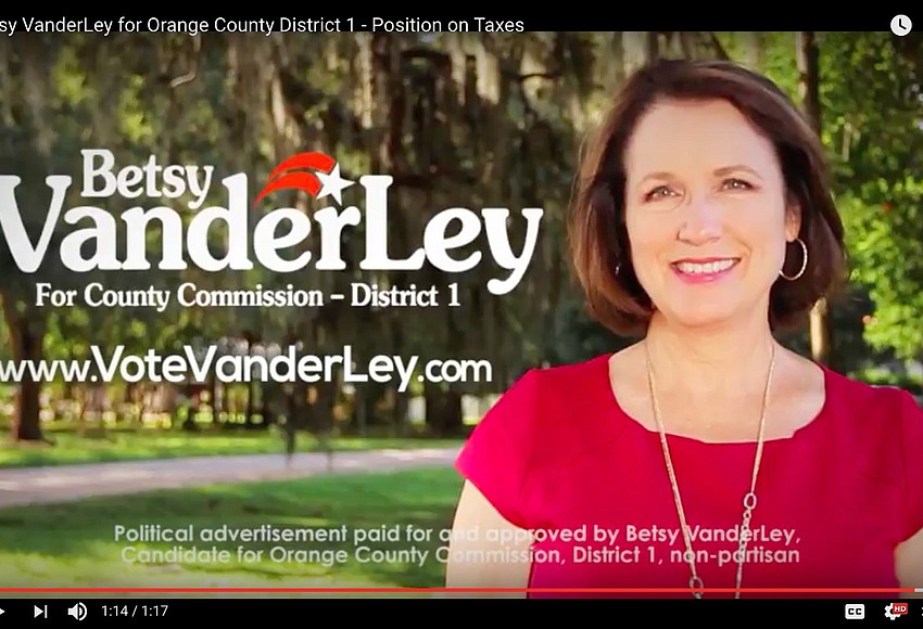 Betsy VanderLey clarifies position on taxes via video advertisement ...