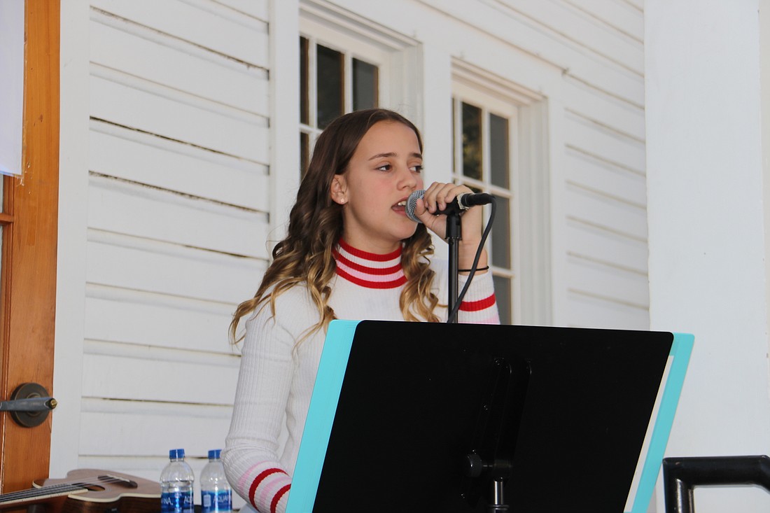West Orange Times & Observer | Photo - Ellie Jo Lovini sang beautifully ...