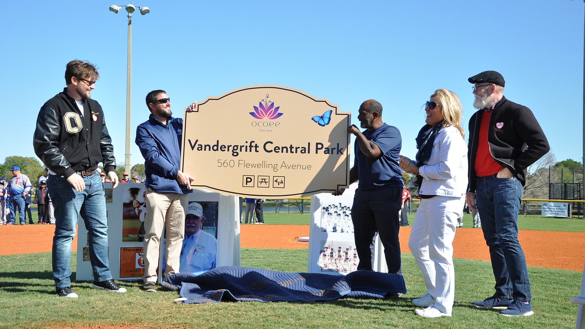 PHOTOS: Vandergrift Central Park Sign Unveiling | West Orange Times ...