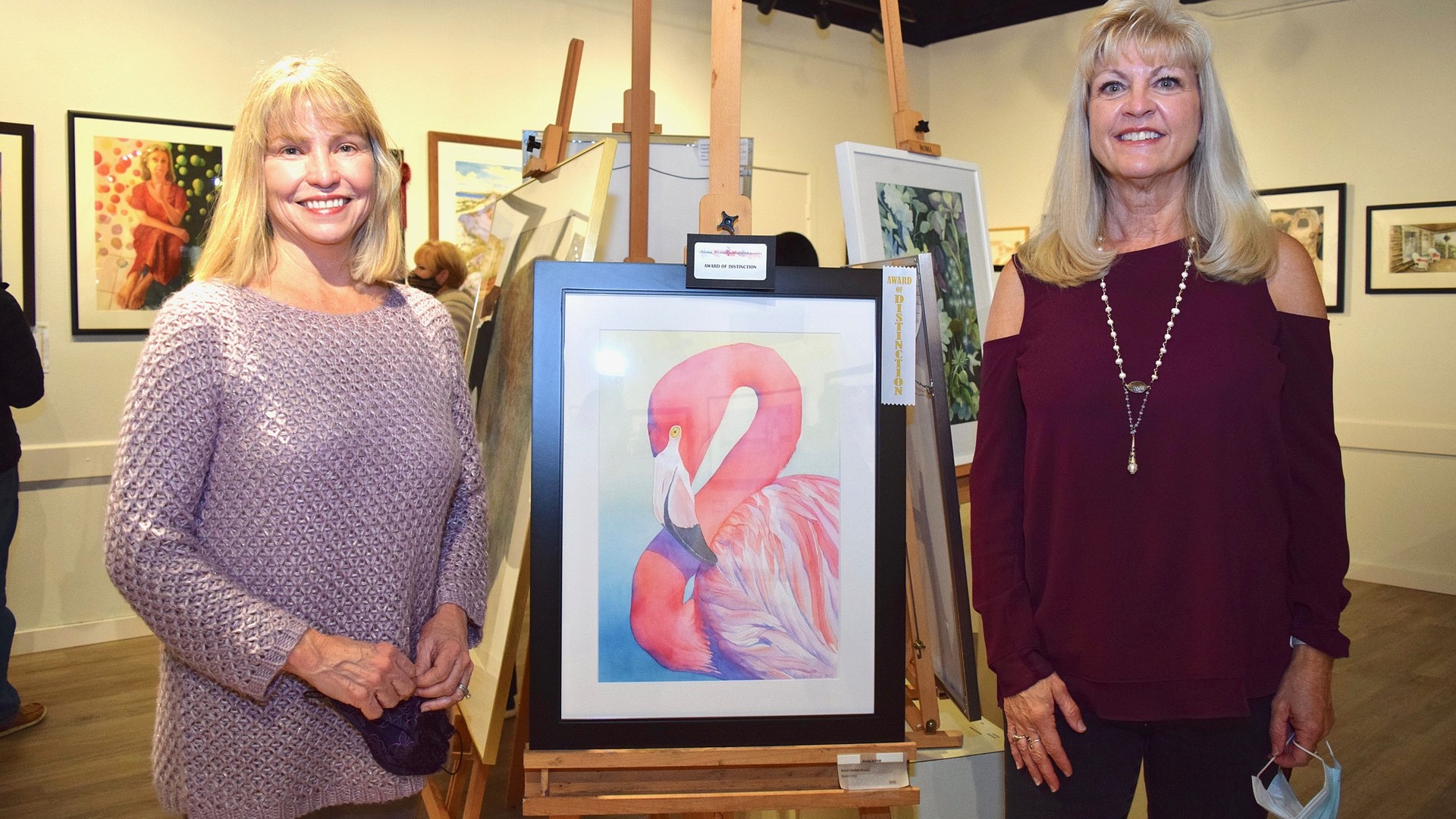 PHOTOS: SoBo Art Gallery, Central Florida Watercolor Society Reception ...