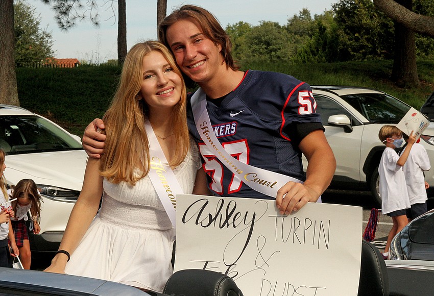 West Orange Times & Observer | Photo - Homecoming court members Ashley ...