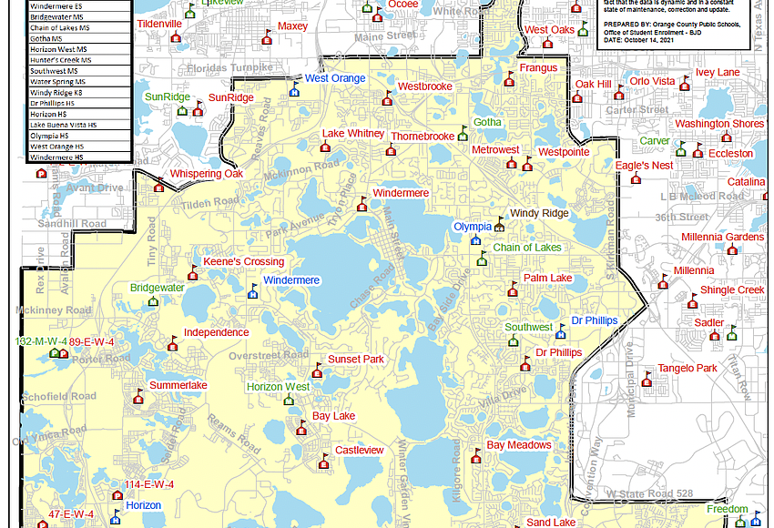 OCPS committee to draw new School Board district lines | West Orange ...