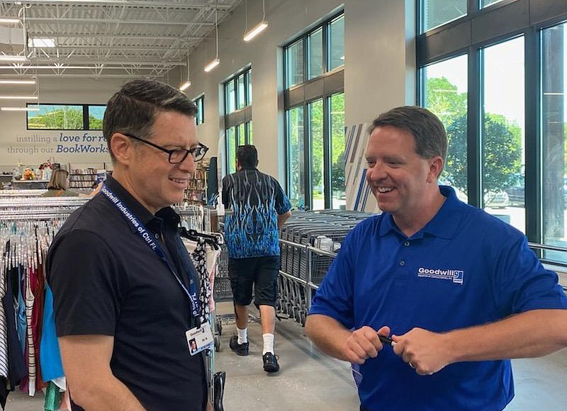 PHOTOS: TV host Matt Paxton visits Winter Garden Goodwill