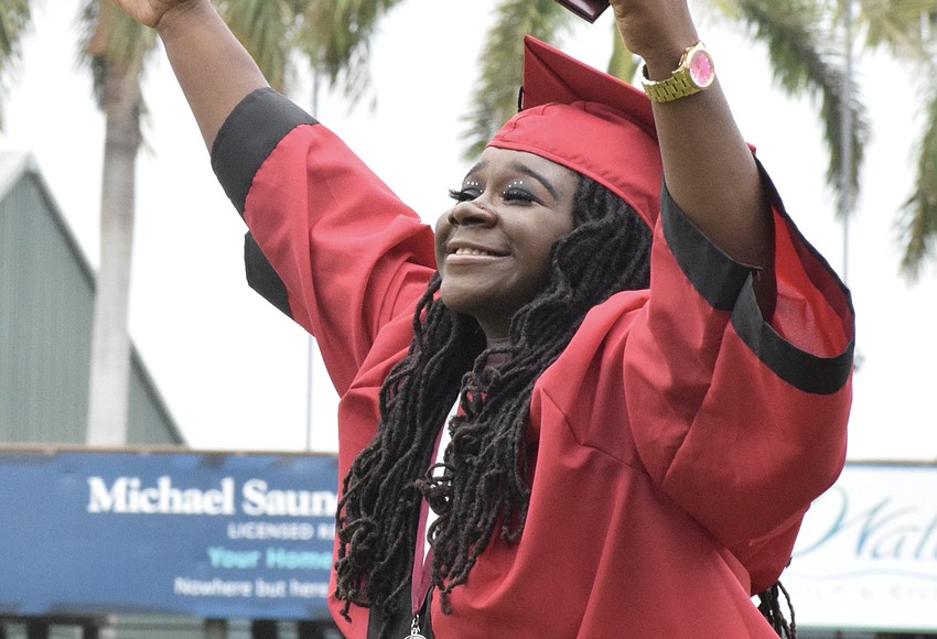 Your Observer | Photo - Rheyana Hamilton releases her emotion as she ...
