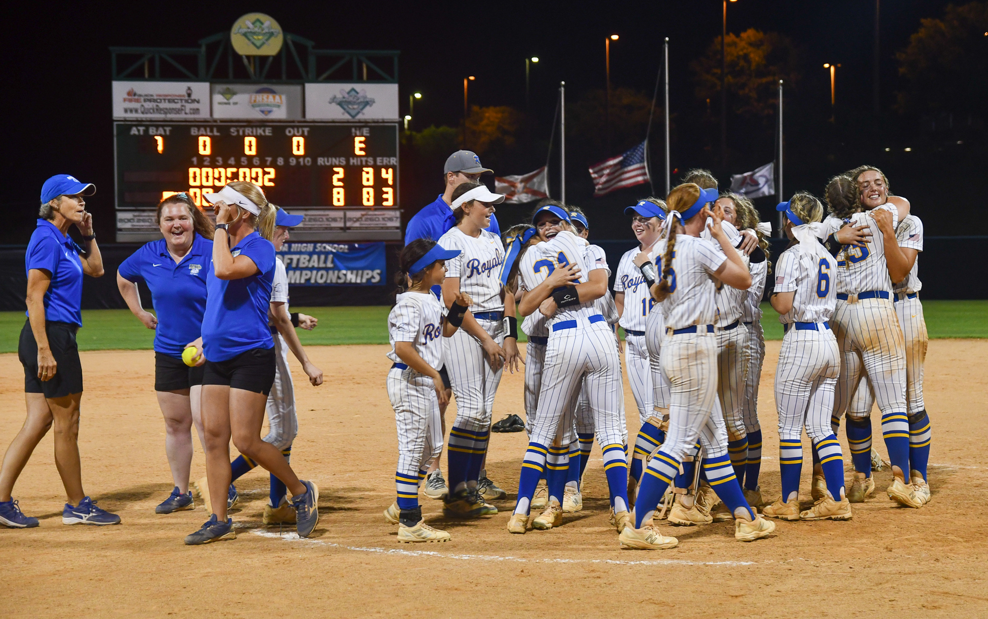 SOFTBALL ROYALTY: The First Academy softball team made school history ...
