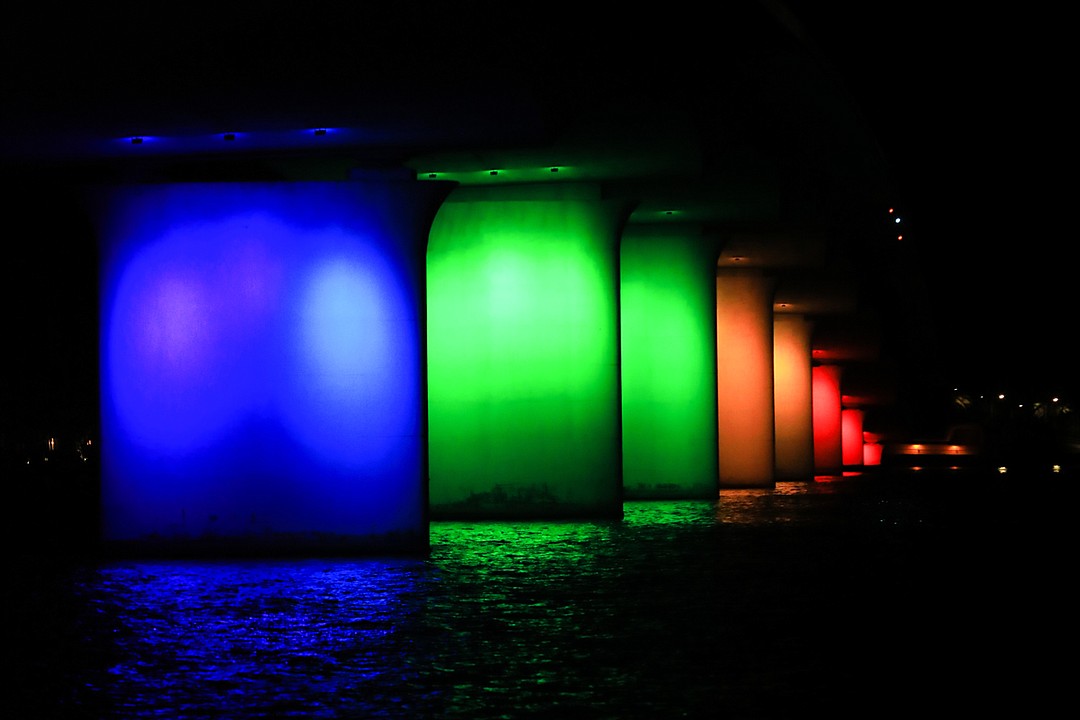 Ringling Bridge lights up for Pride Month | Your Observer
