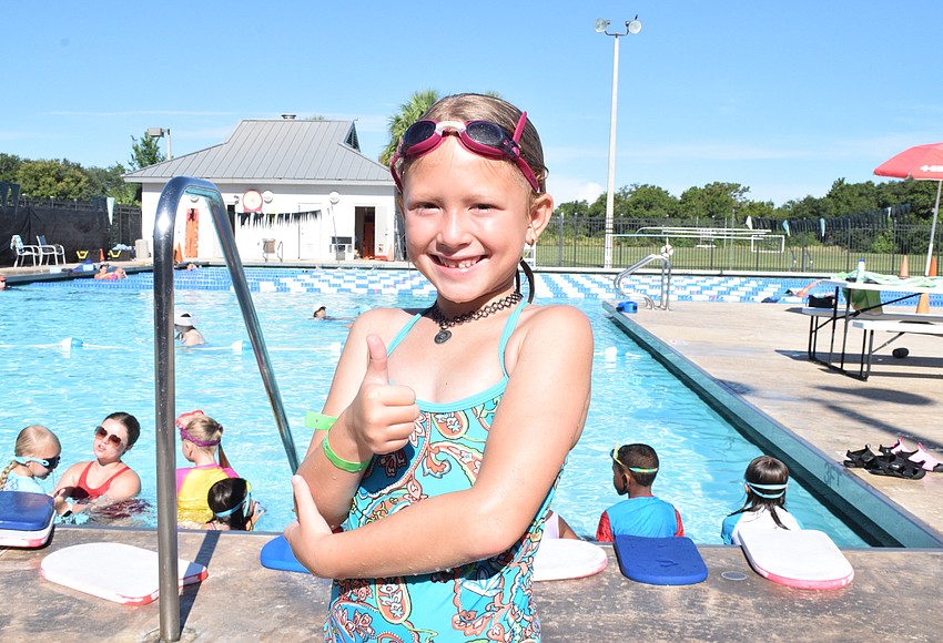 Your Observer | Photo - Cecelia Cuarta loves aquatics camp because she ...