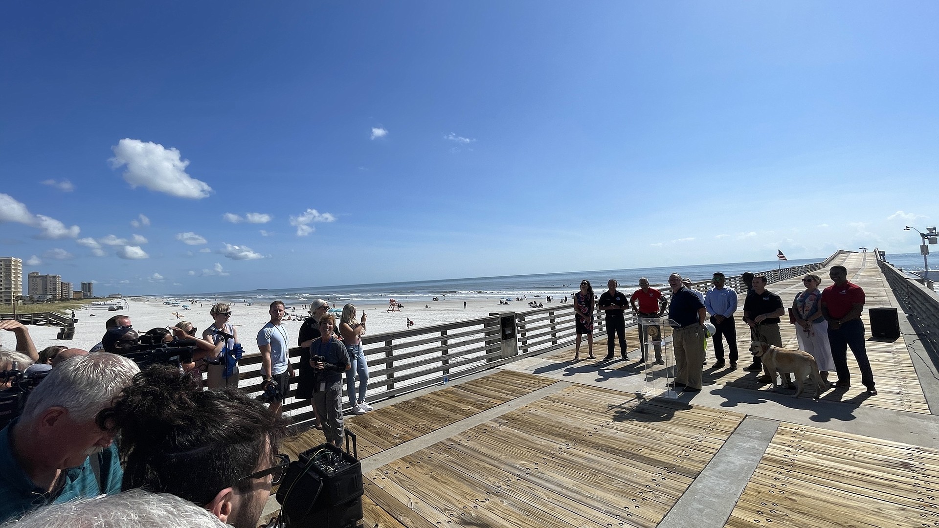 Jacksonville Beach pier reopens to pedestrians after nearly six years ...