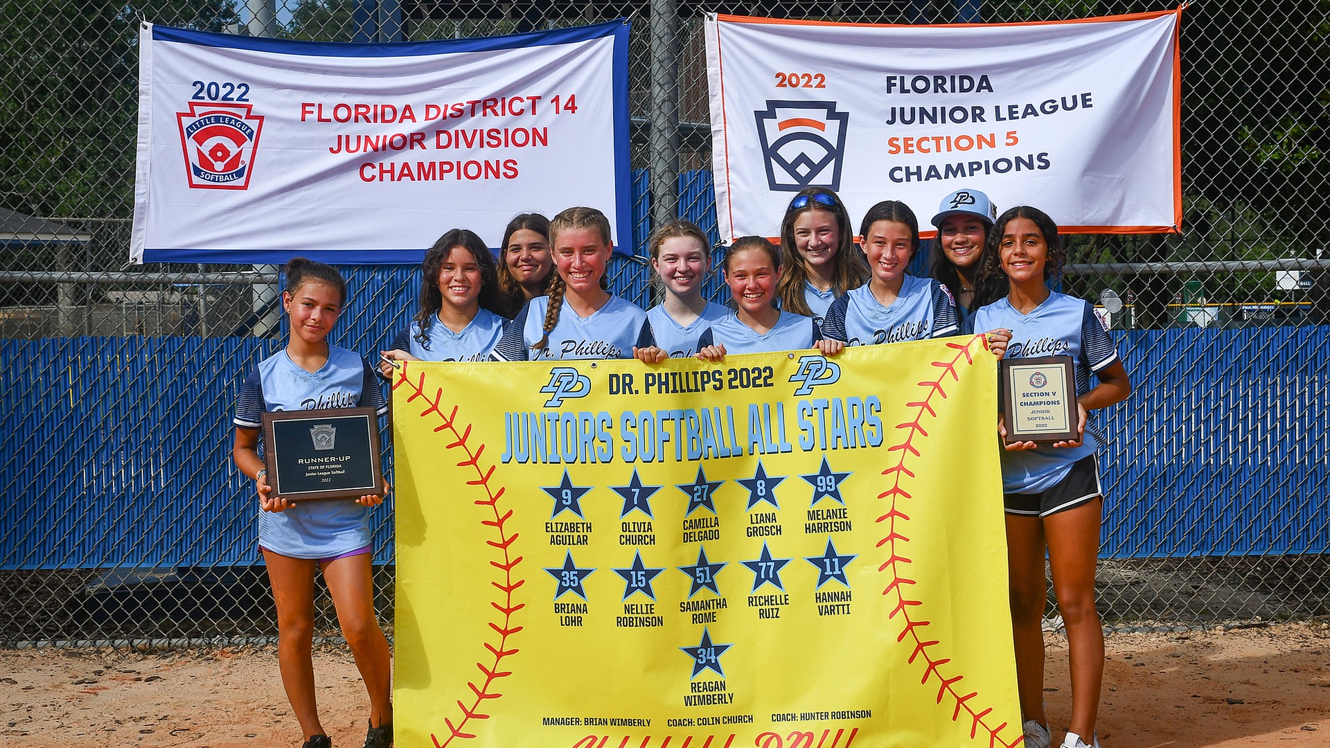 Dr. Phillips Little League junior softball team makes history | West ...