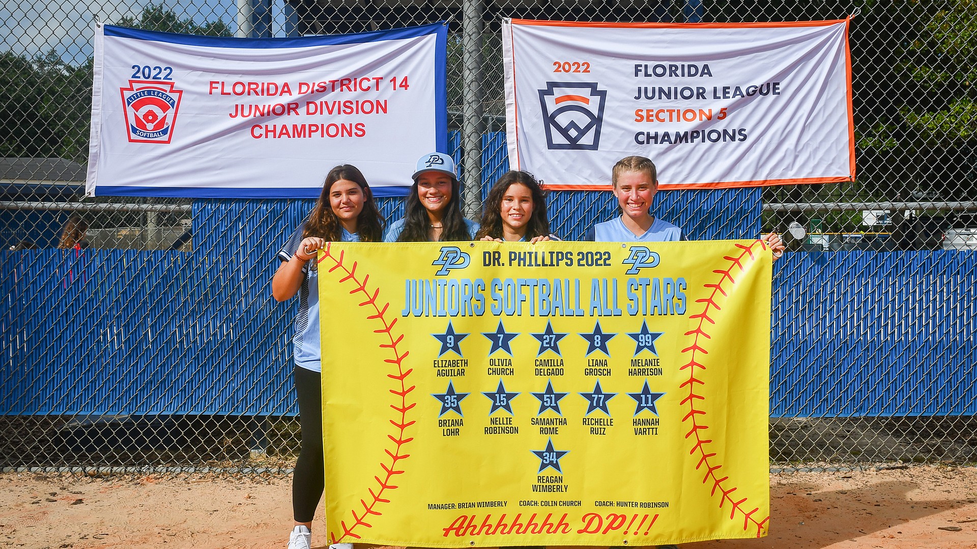 Dr. Phillips Little League junior softball team makes history | West ...