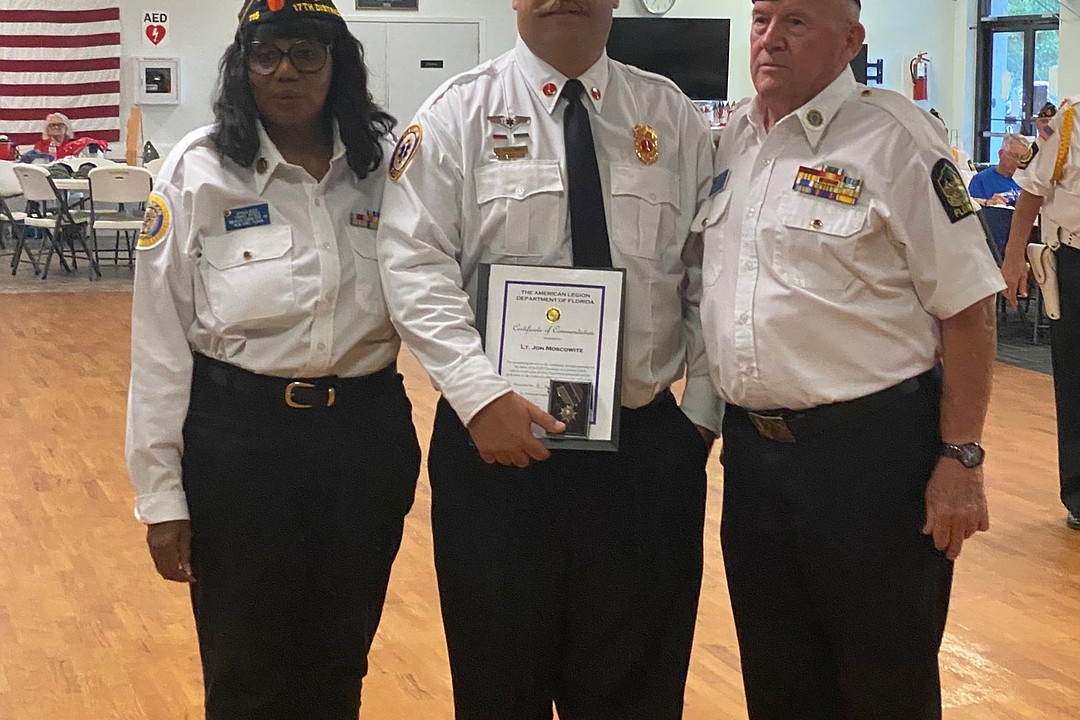 Flagler County’s Jon Moscowitz named American Legion Post 115 First ...