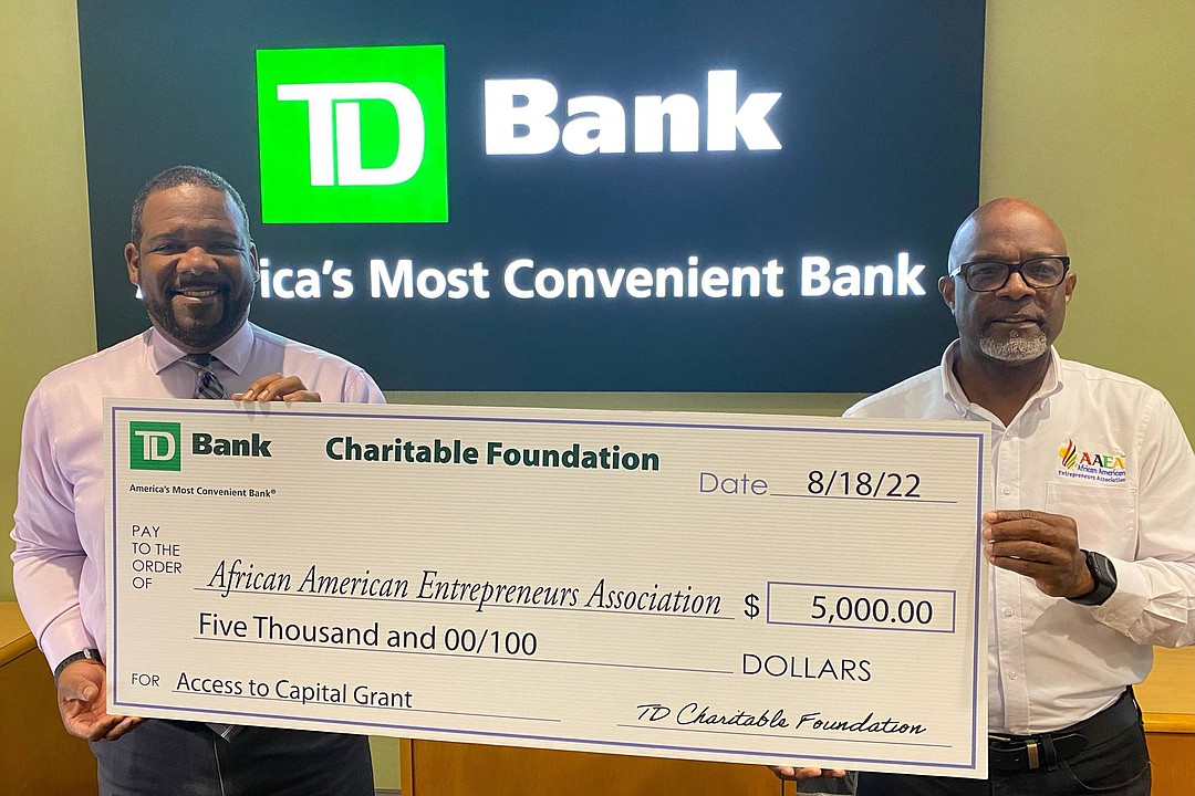 African American Entrepreneurs Association awarded grant from TD Bank ...