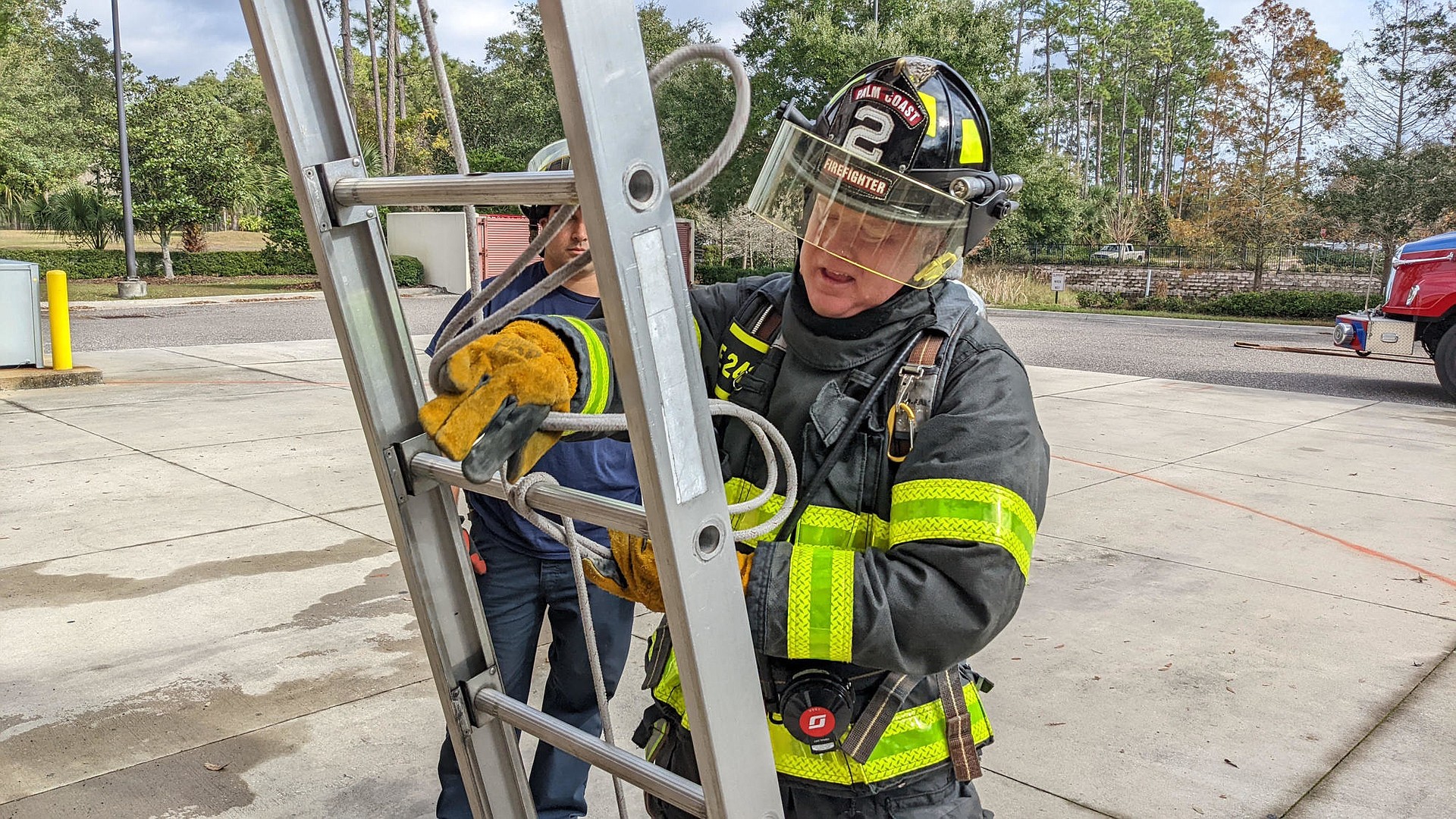 Palm Coast firefighter battling brain cancer | Observer Local News ...