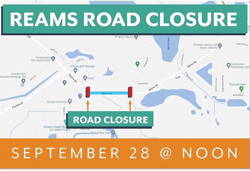 BREAKING: Reams Road to close for Hurricane Ian | West Orange Times ...