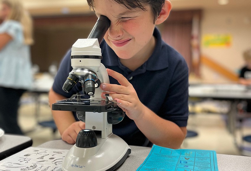 Your Observer | Photo - Beckett Laughlin, a third grader at Robert E ...