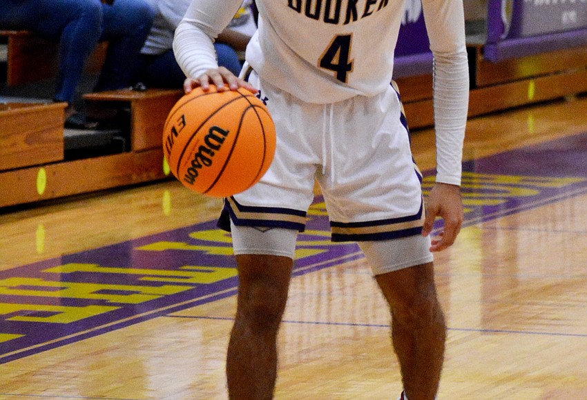 Your Observer | Photo - Booker High senior Gavin Stanford stares down a ...