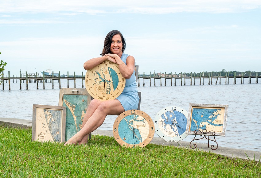 Nautical chart art shop makes big waves in retail sector | Business ...