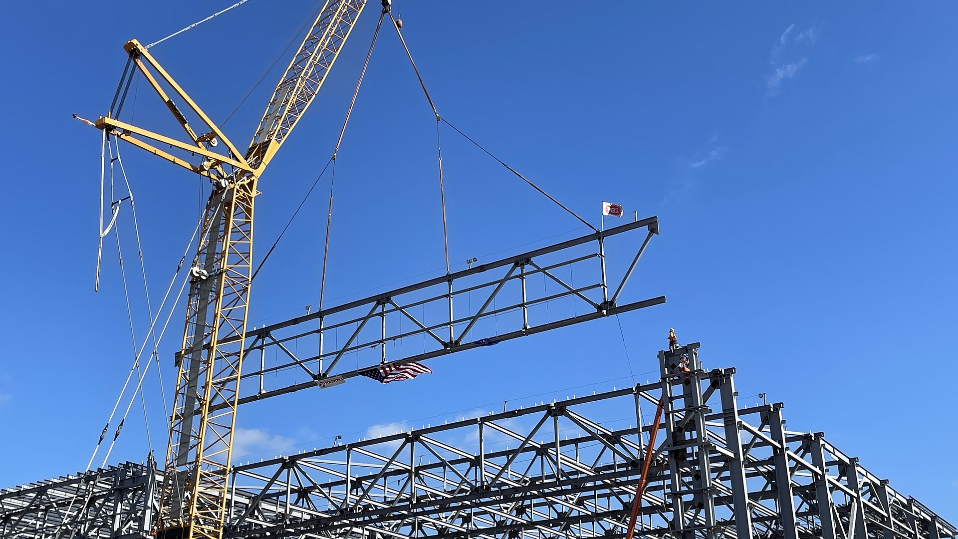 Boeing ‘tops off’ $183.6 million Boeing hangar at Cecil Airport | Jax ...