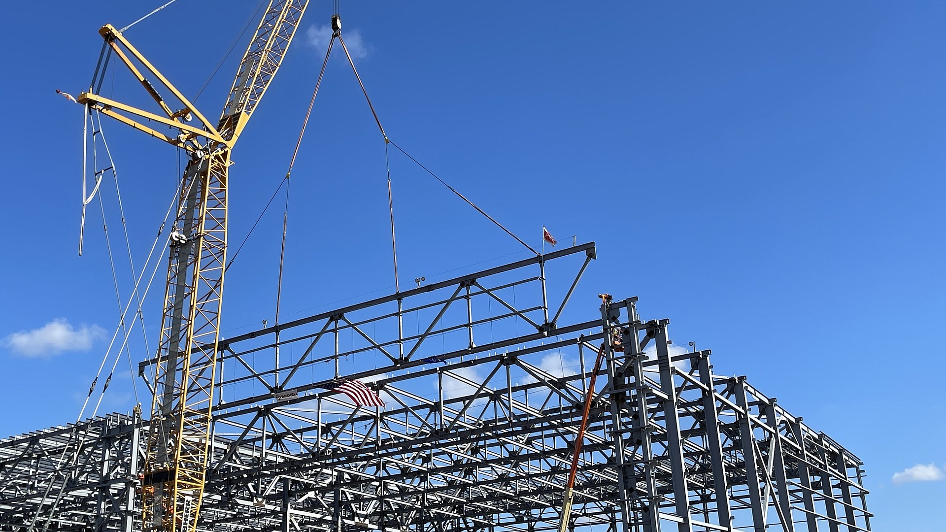 Boeing ‘tops off’ $183.6 million Boeing hangar at Cecil Airport | Jax ...