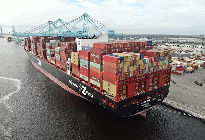 Record-tying cargo ship joins Jacksonville rotation | Jax Daily Record