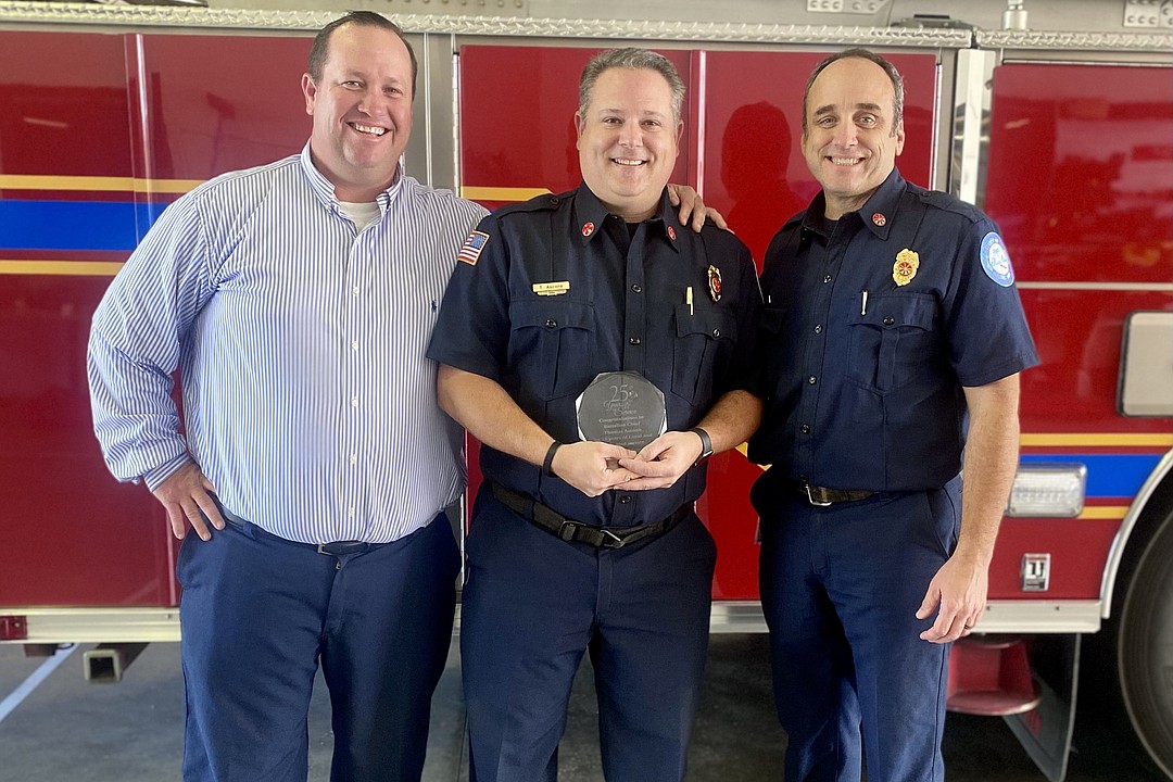 Fire Department Battalion Chief Thomas Ascone celebrates 25 years of ...
