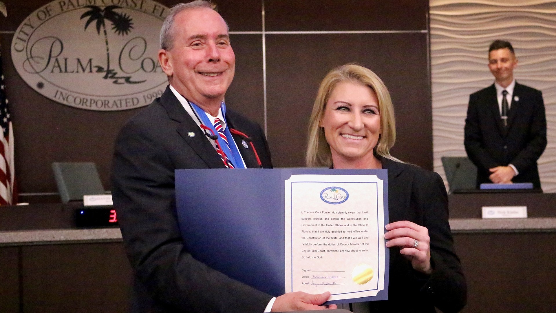 Heighter and Pontieri sworn in, make City Council history | Observer ...