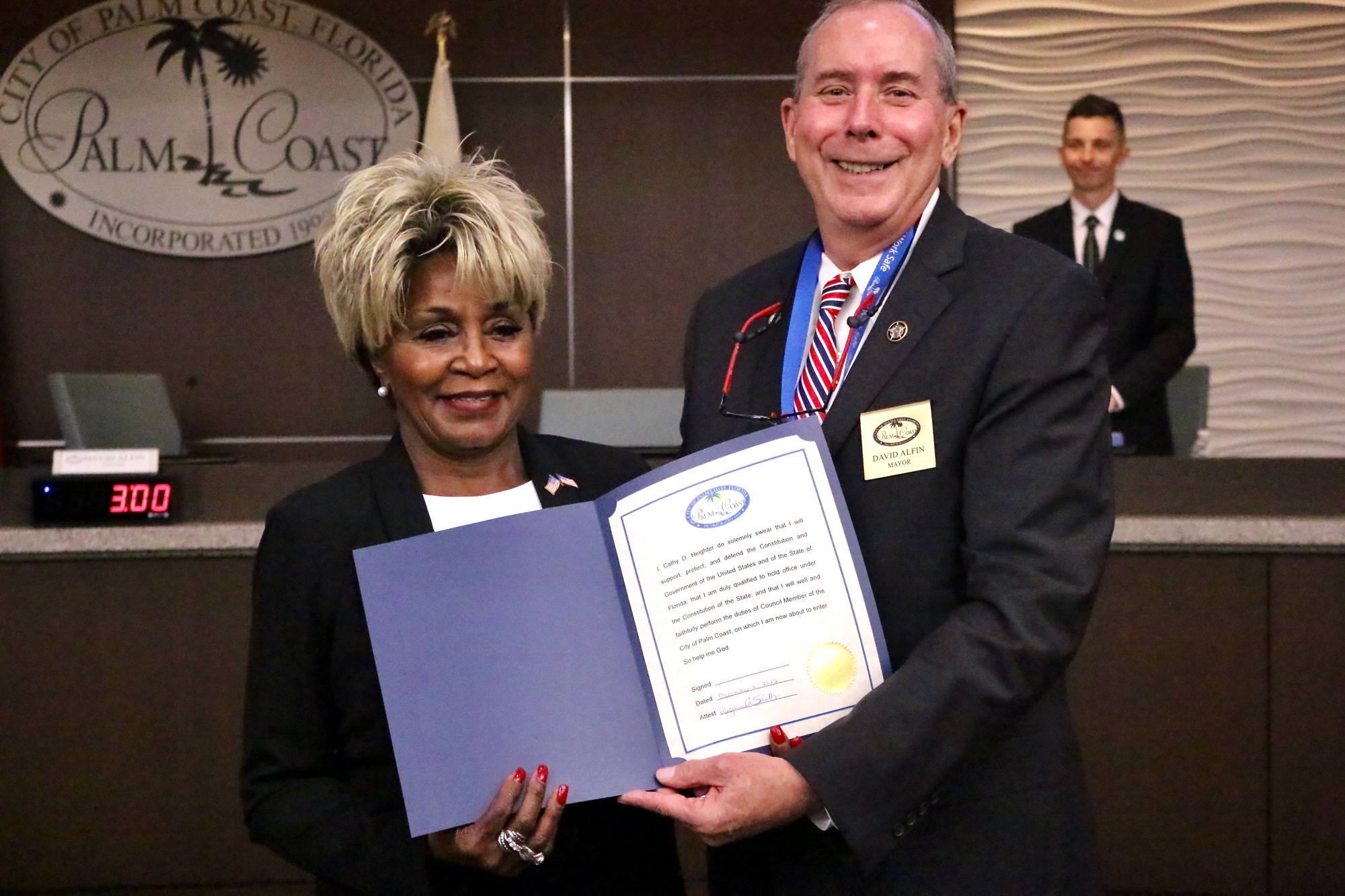 Heighter and Pontieri sworn in, make City Council history | Observer ...