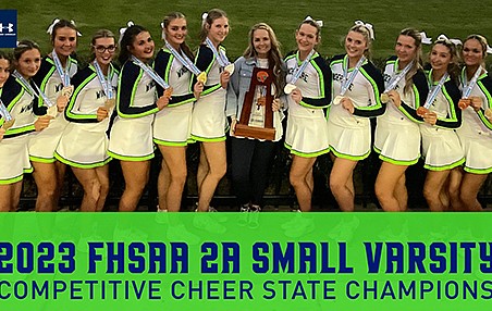 Foundation cheerleaders claim second state championship | West Orange ...