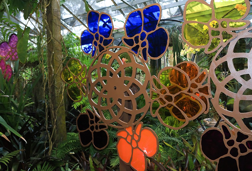 Your Observer | Photo - Guests admired the recently-opened Tiffany exhibit.