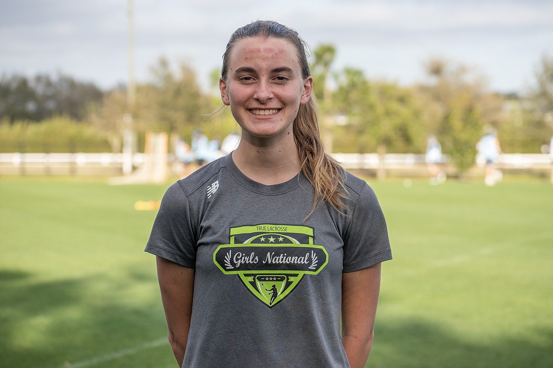 Your Observer | Photo - ODA junior girls lacrosse player Emma Arrigo.