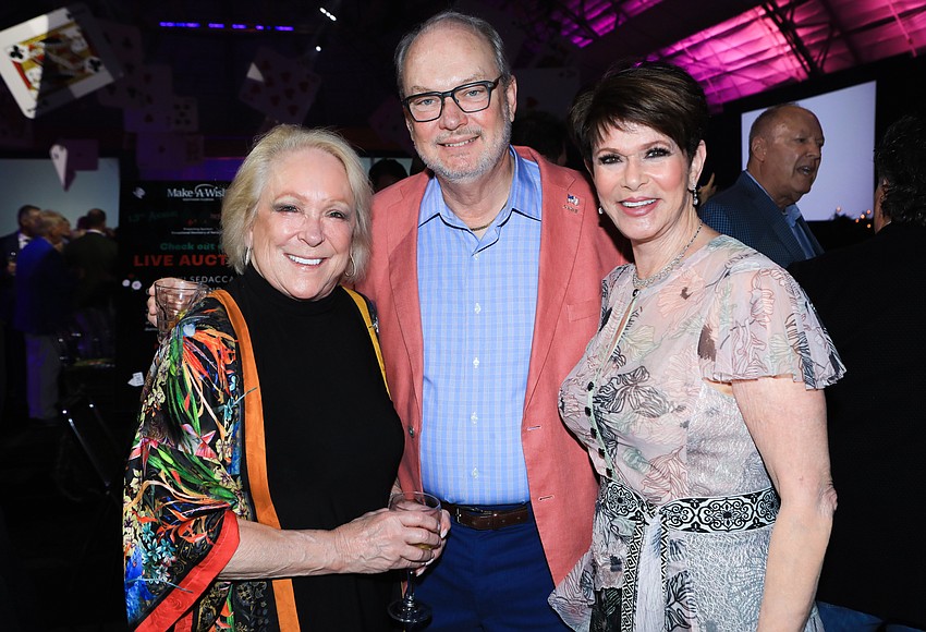 Your Observer | Photo - Sherry and Tom Koski with Wendy Feinstein