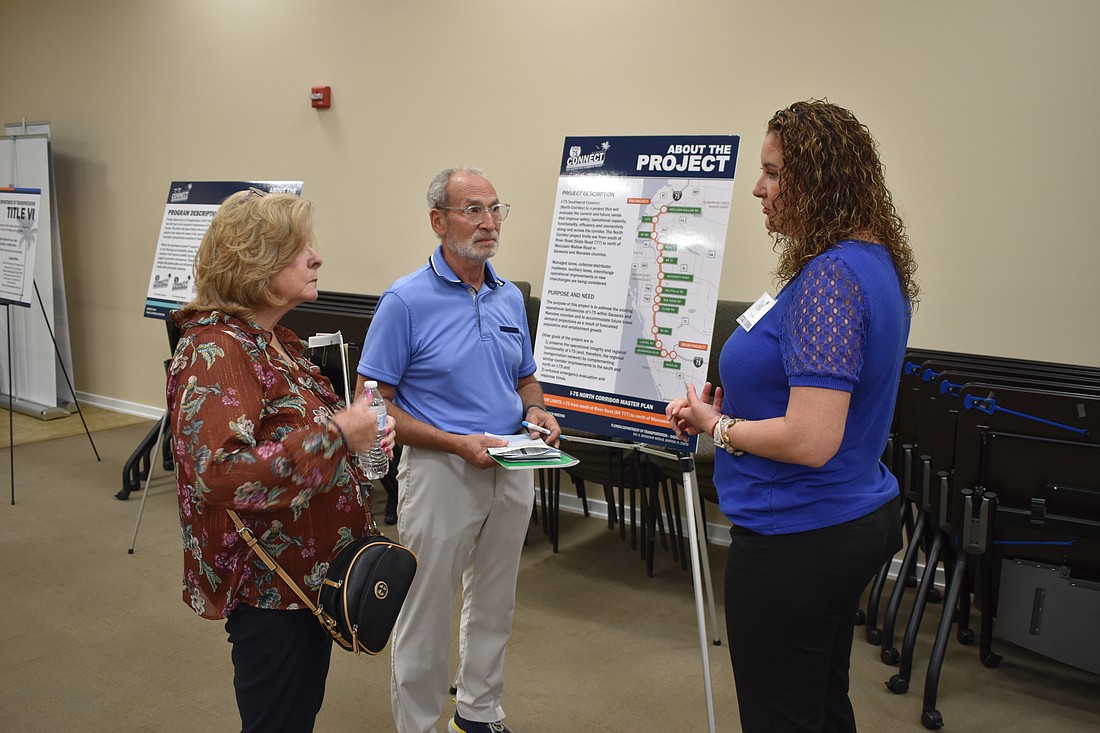 Photo: University Place's Kat Kiehn and Stuart Ullman learn about the ...