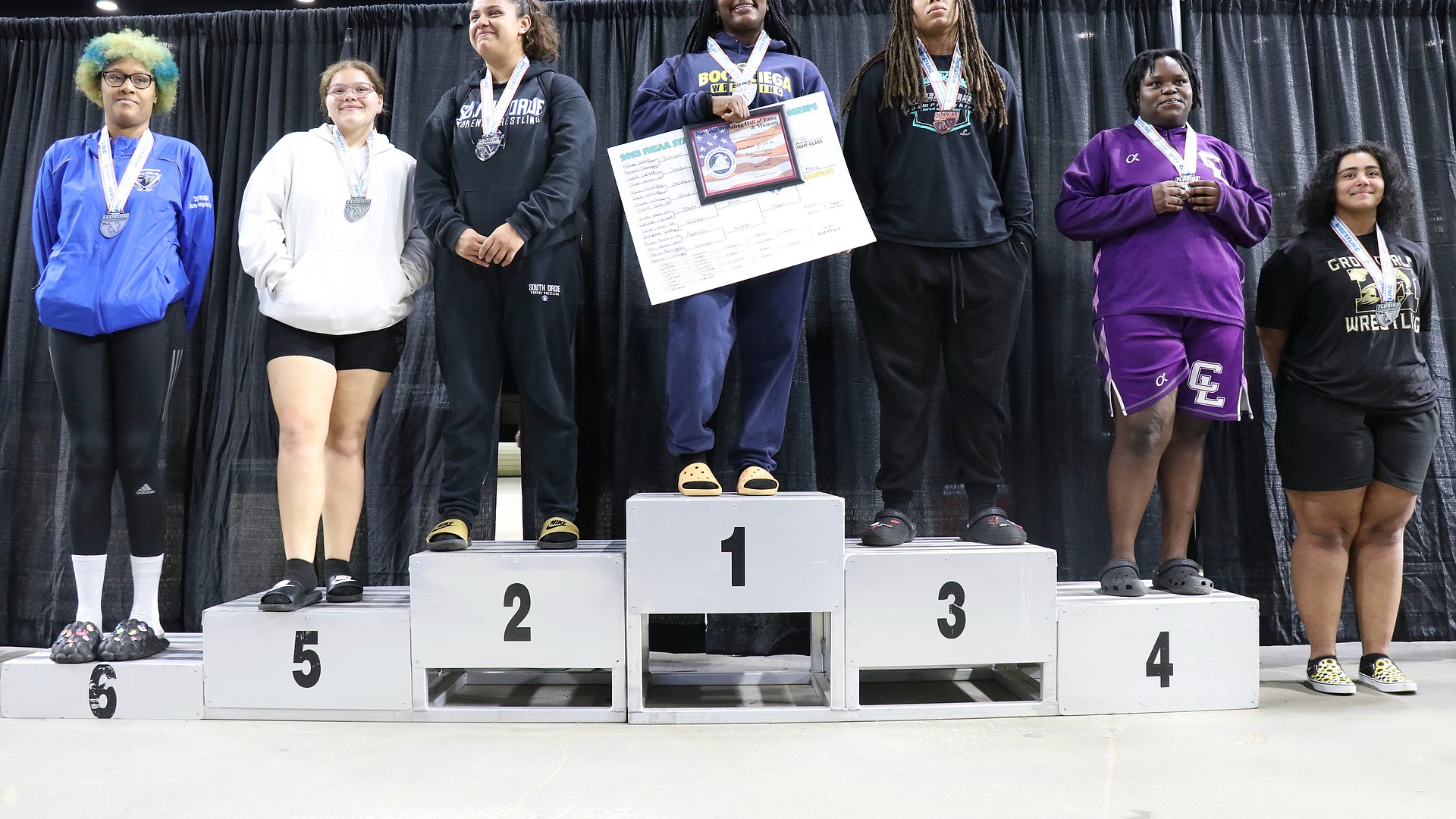 History makers: Matanzas captures state girls wrestling championship ...