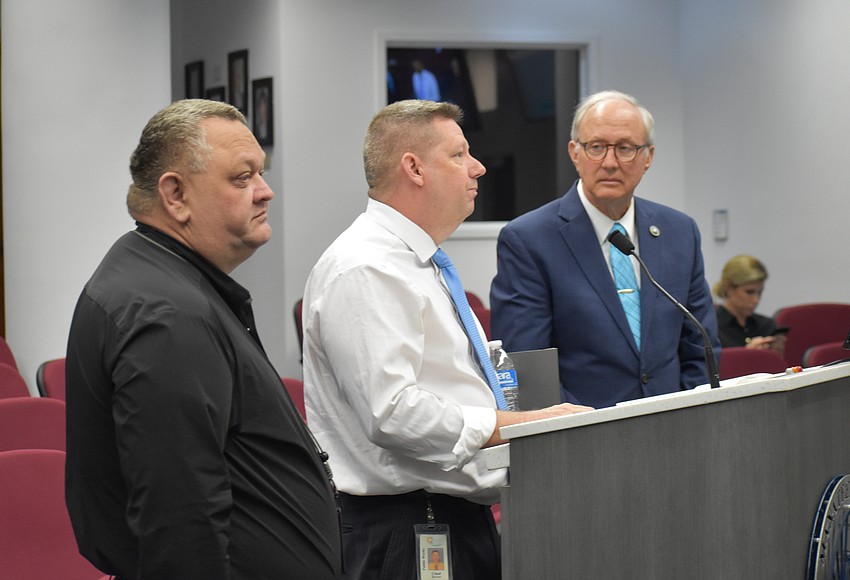 Your Observer | Photo - Engineer Scott May, Public Works Director Chad ...