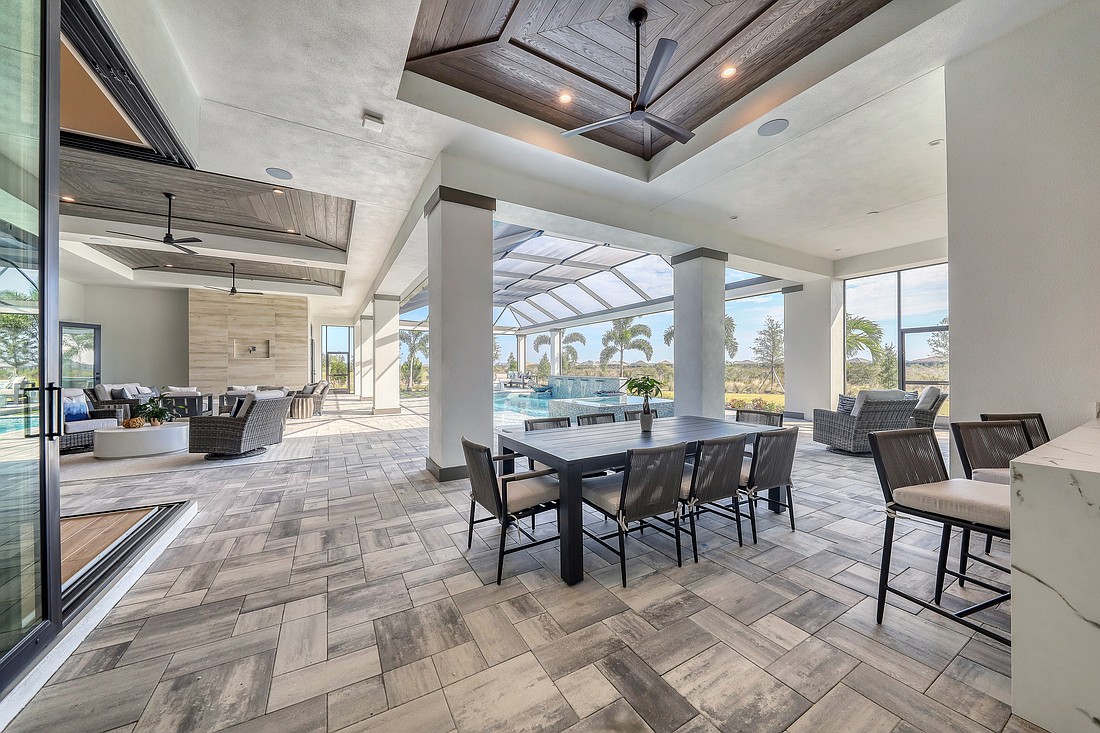 Photo: The magnificent lanai area is one of the home's highlights ...