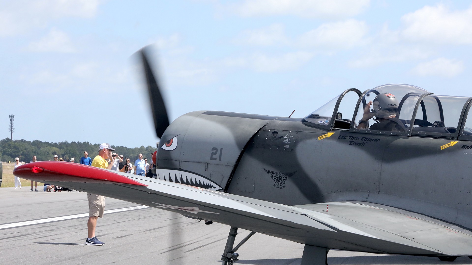 Air Support: Warbirds Over Flagler features vintage military aircraft ...
