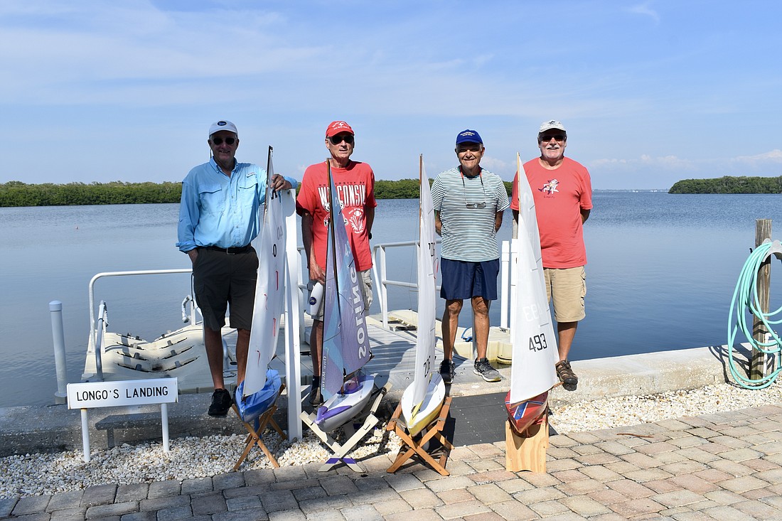 Photo: John Macumber, David Driscoll, Shahe Momjia and Ulf Langgard ...