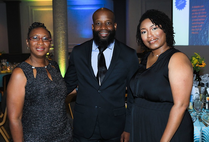 Your Observer | Photo - Leslie Harrell, Frank Jenkins Jr. and Shavonne Sams