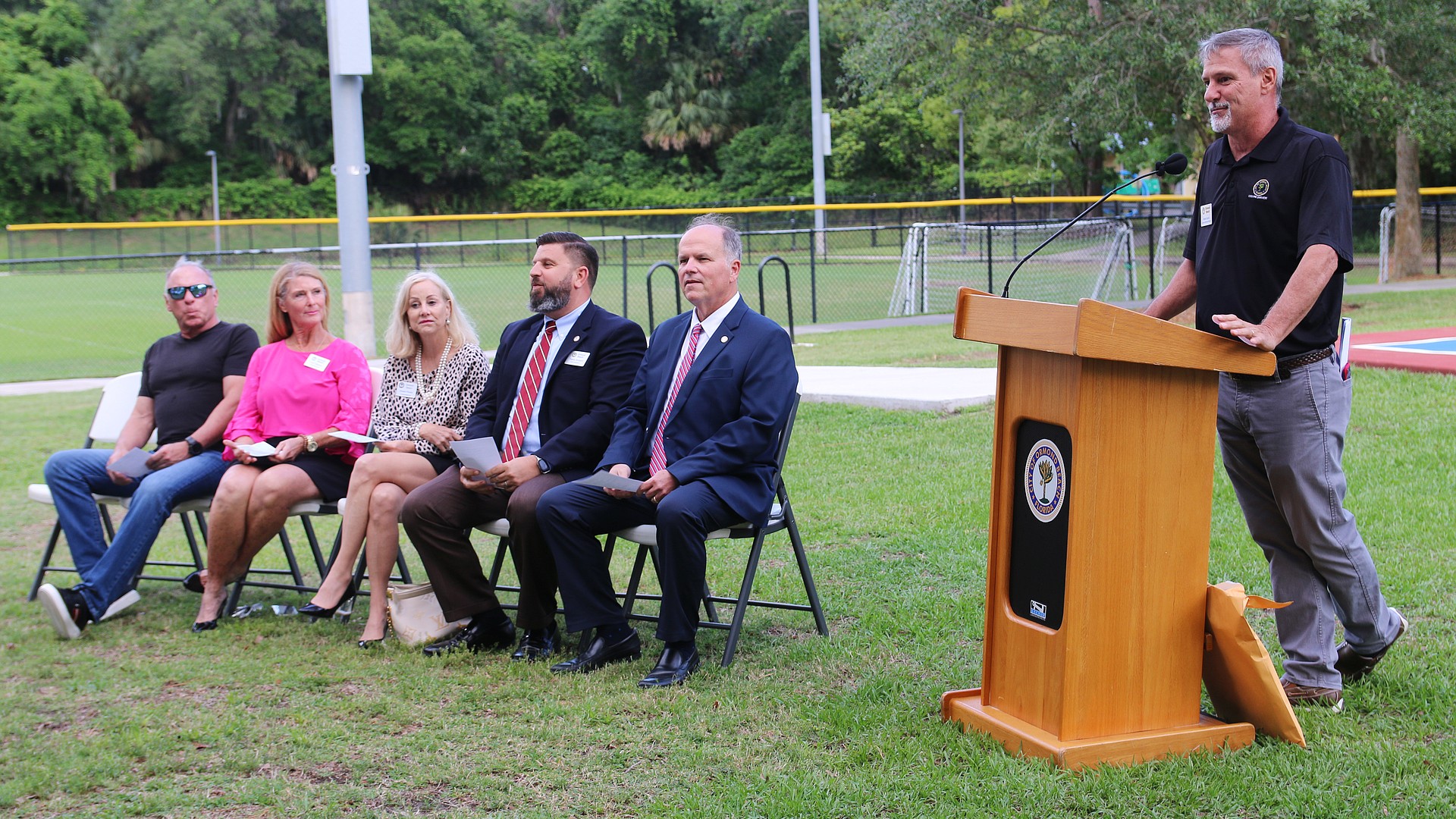Ormond Beach holds ribbon-cutting for new outdoor basketball court at ...